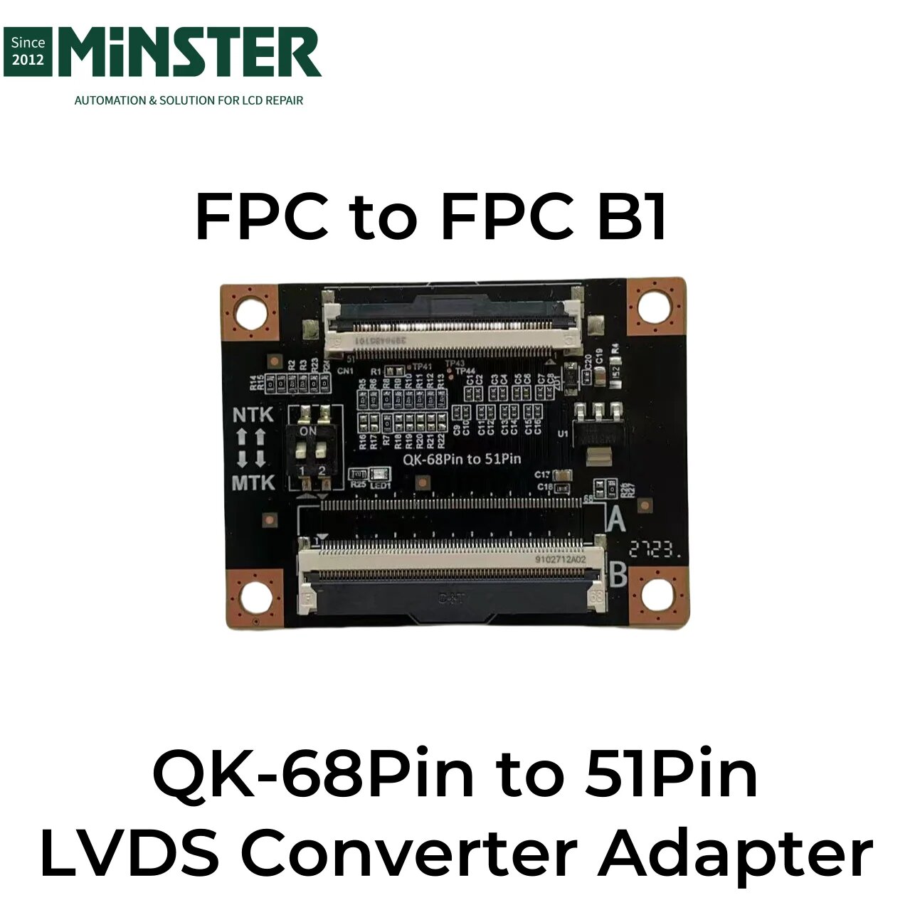 LVDS Конвертер Адаптер для SKYWORTH 4K FFC to FPC B1