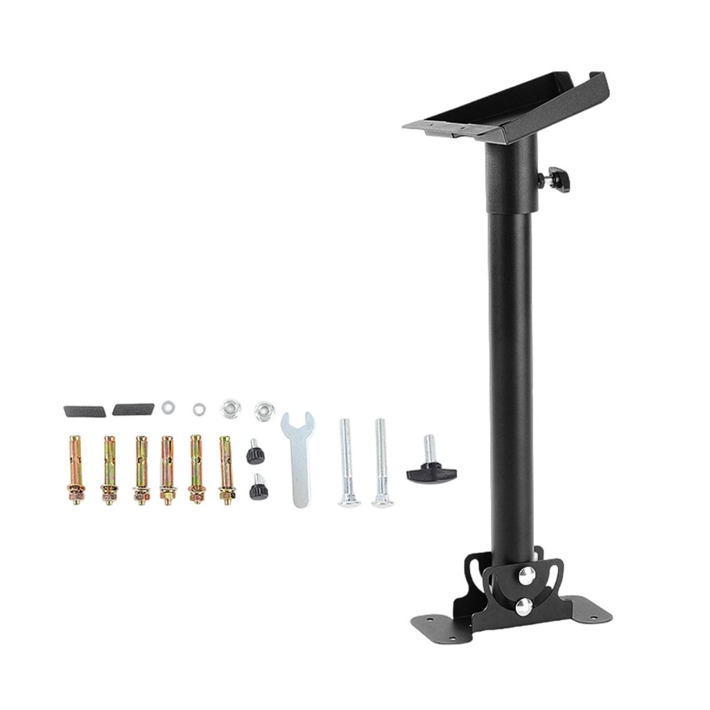 Опорный держатель для кронштейна спутниковой антенны из сплава для легкой установки и защиты от атмосферных воздействий на бетонные или деревянные крепления на крыше