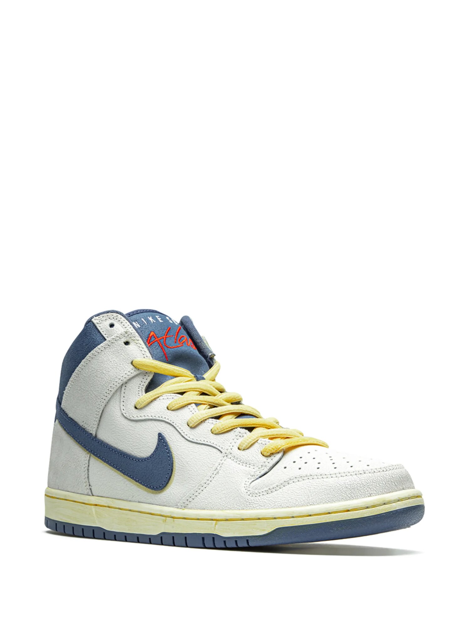 Кроссовки NIKE x Atlas SB Dunk High Pro, размер 8.5 US, серебристый — фото 1