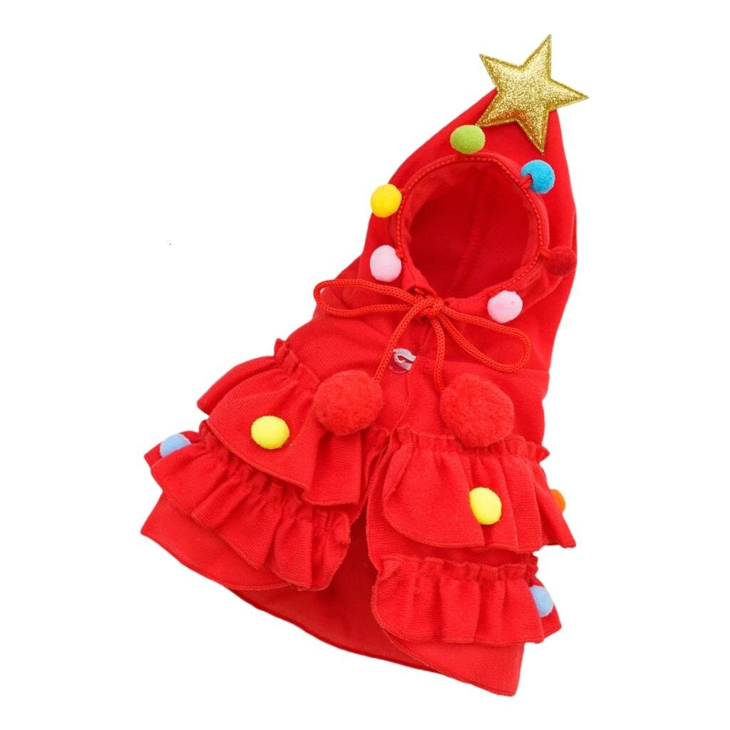 Капы для животных с забавным рисунком, Красный L