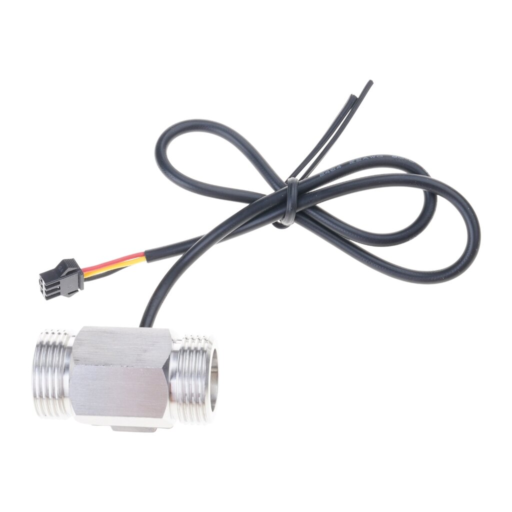 Счетчик жидкости 1-30Л/мин Датчик Расхода DN20 Расходомер из Нержавеющей Стали Расходомер Воды Внешняя Резьба