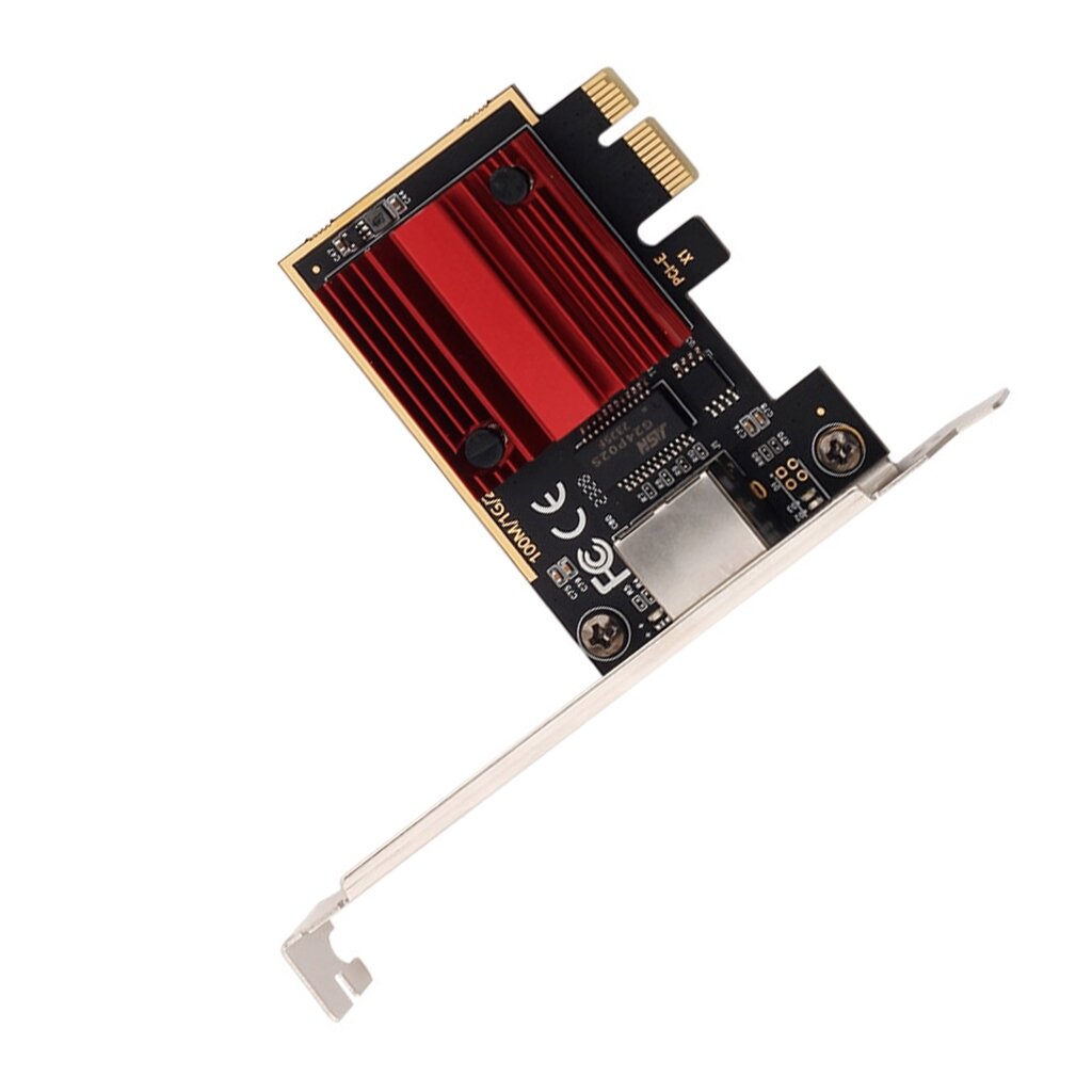 Карта Сетевого Адаптера с PCIE до 2,5 Гбит/с, Контроллер Гигабитной Локальной сети RTL8125 с Чипом 10/100/1000 Мбит/с/2,5 Гбит/с