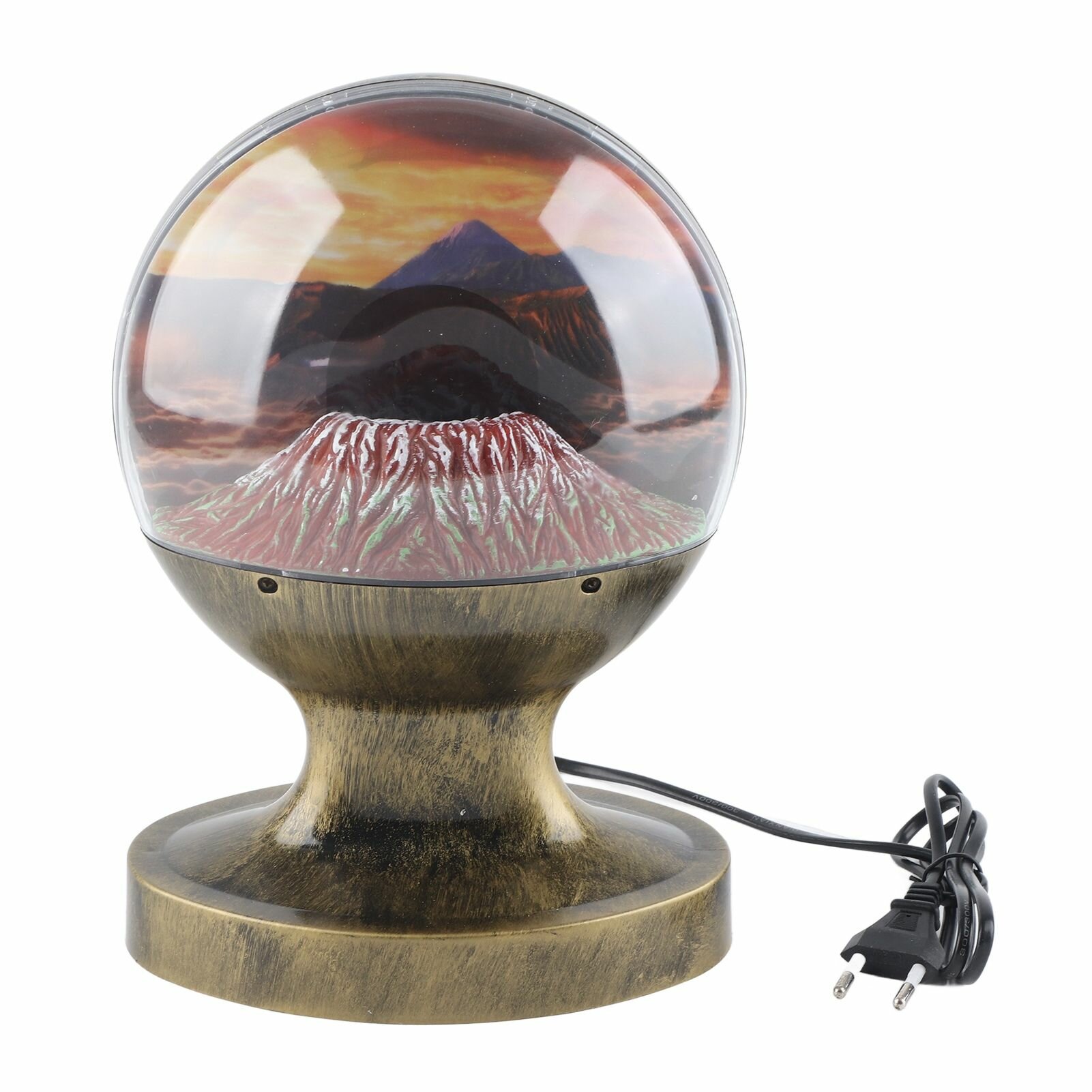 Вулканическая лампа, ретро, прозрачная, лавовая, научная