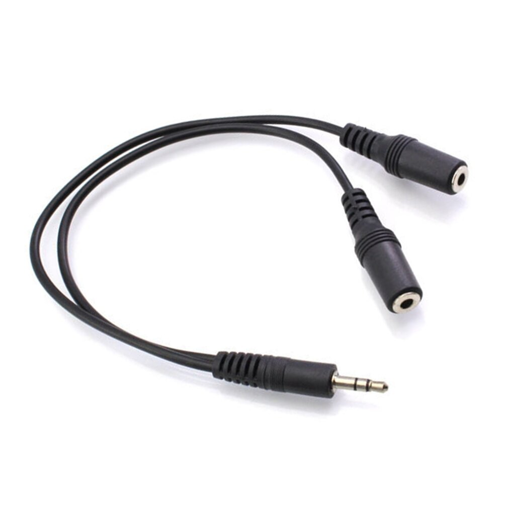 Адаптеры для разветвления звука RCA, Золотые контакты и Медный провод для автомобильного звука, домашнего использования в студии развлечений