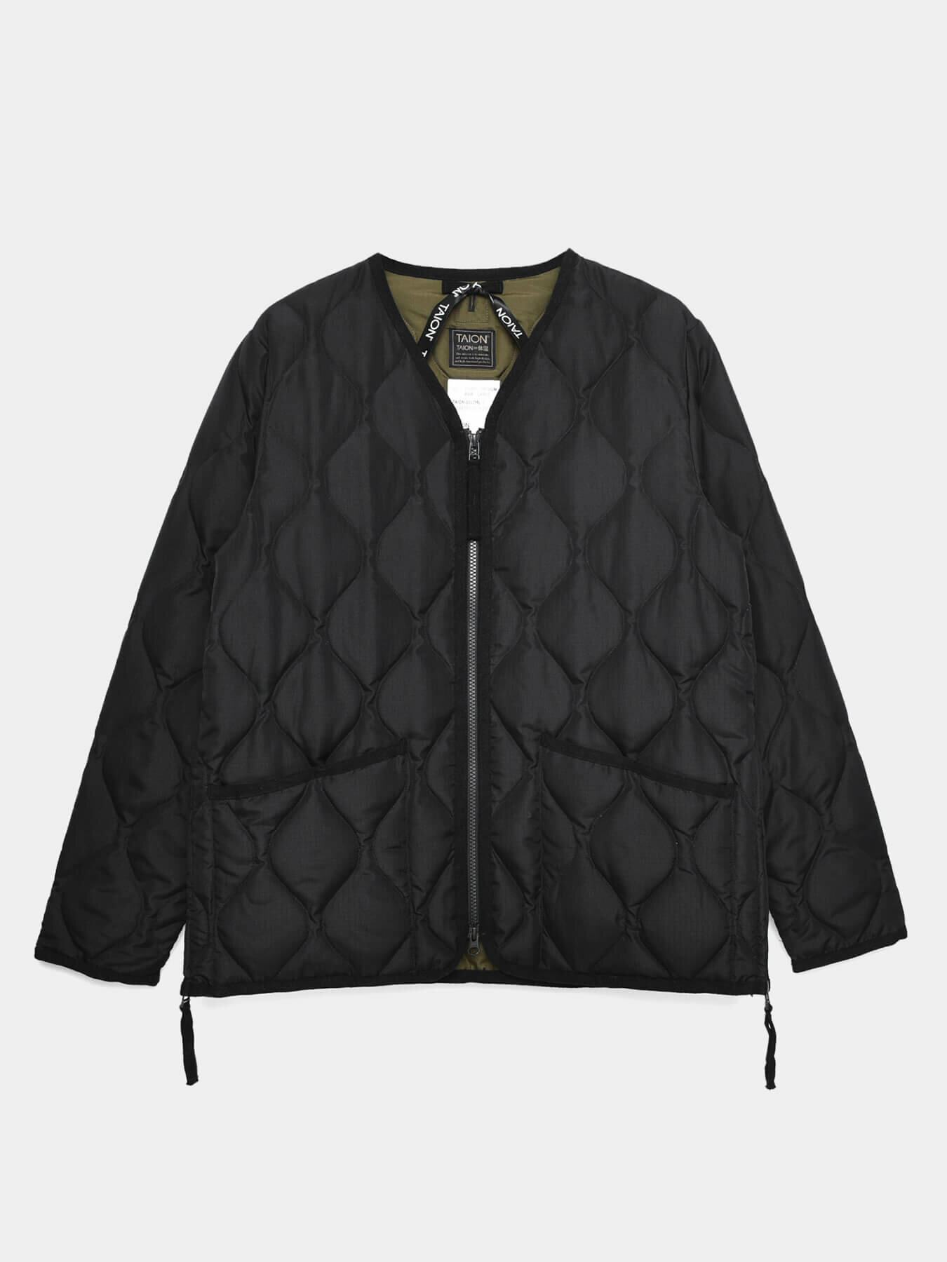 Пуховик MILITARY W-ZIP V-NECK