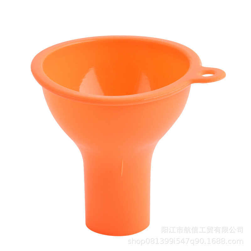 В наличии силиконовый разделительный воронка, набор из трех предметов, пищевой, большой, средний, маленький набор воронок, для наливания масла, широкая горловина, воронка для вина и масла