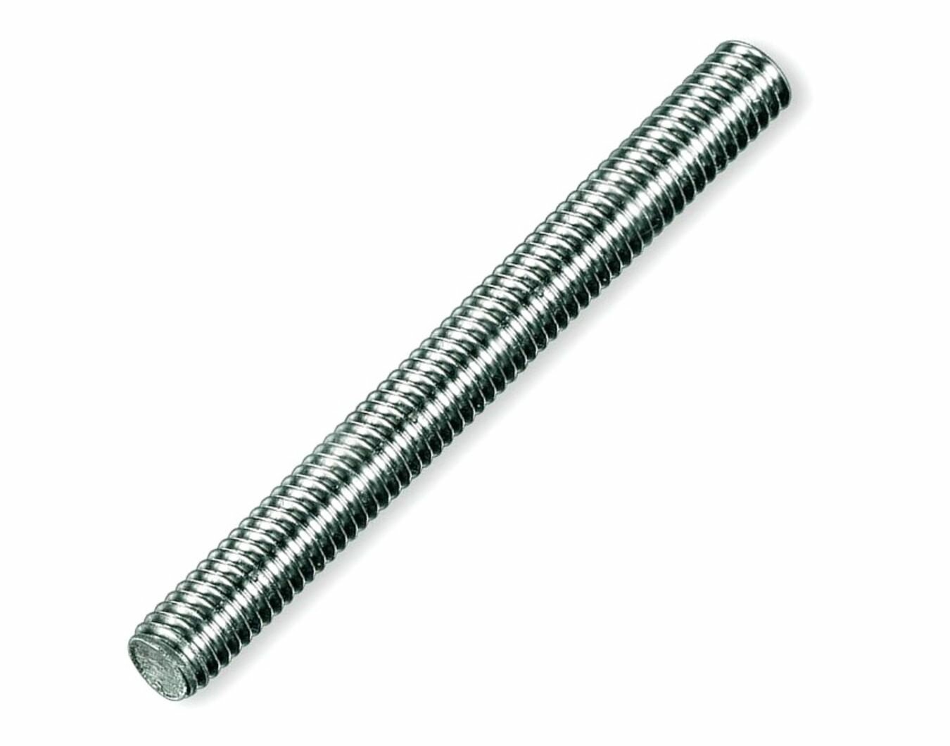 Шпилька резьбовая усиленная костинстрой М12x1000 кл. пр.6.8 DIN 975, оц. (1шт) 35605