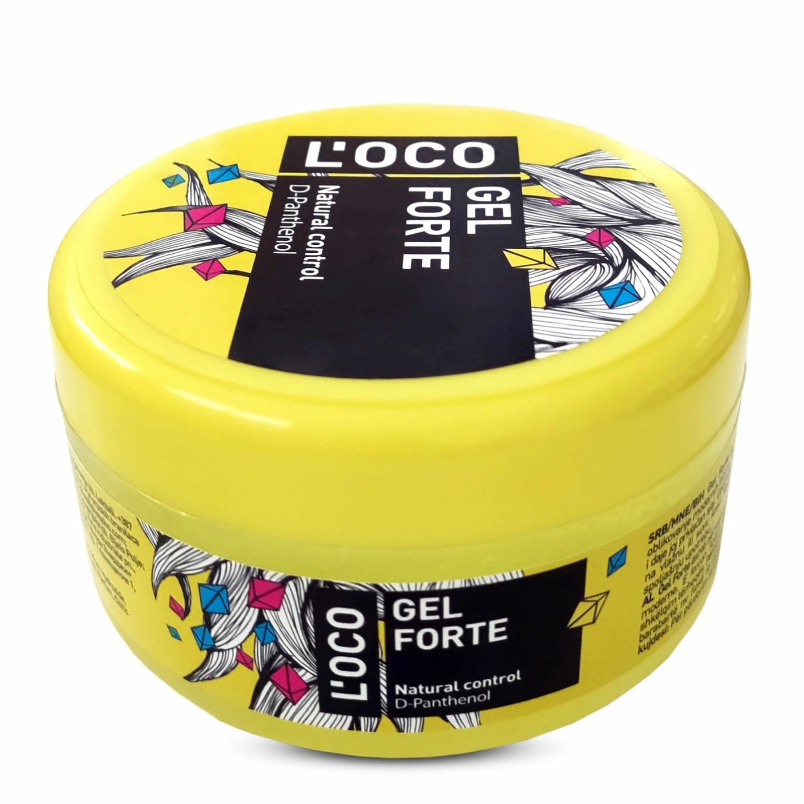 Гель для волос L`OCO "L'oco Forte", Сильная фиксация, 330 мл