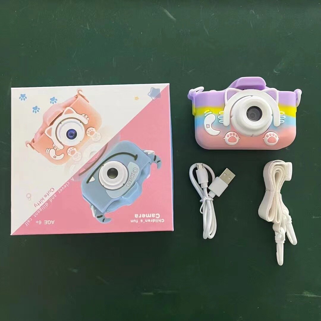 Популярная детская камера X5S с двумя камерами, HD видеозапись, игрушечная мини-цифровая камера в подарок