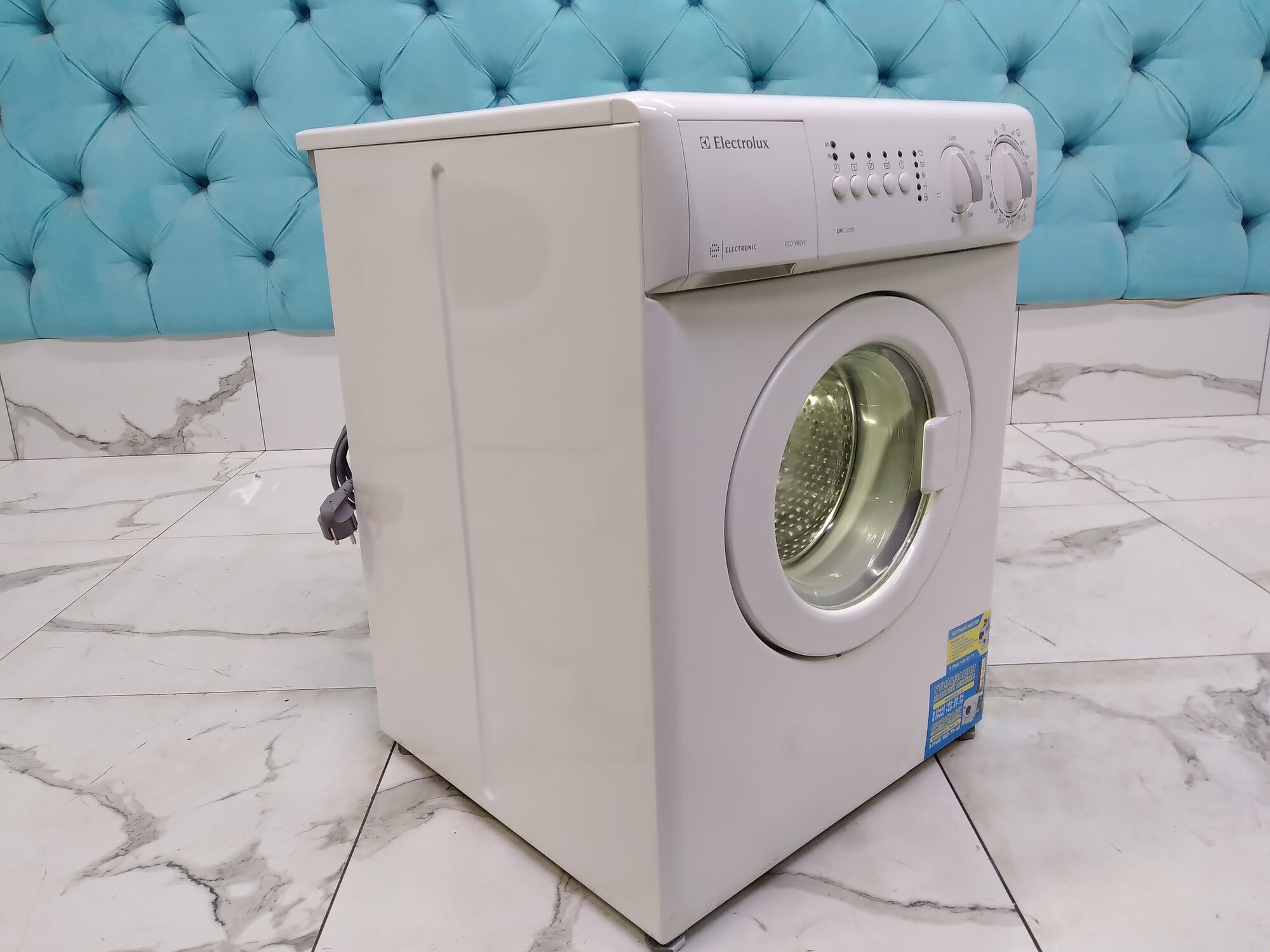 Стиральная машина Electrolux EWC1150, загрузка 3,5 кг, 1100 об/мин
