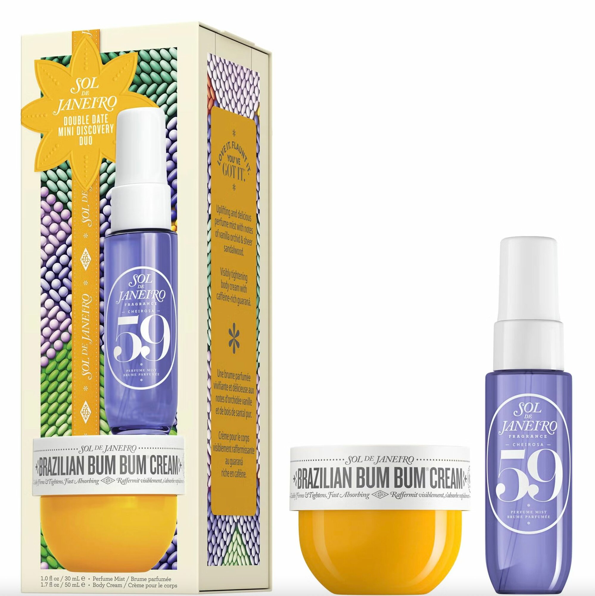 Sol de Janeiro Подарочный набор для ухода за кожей Double Date