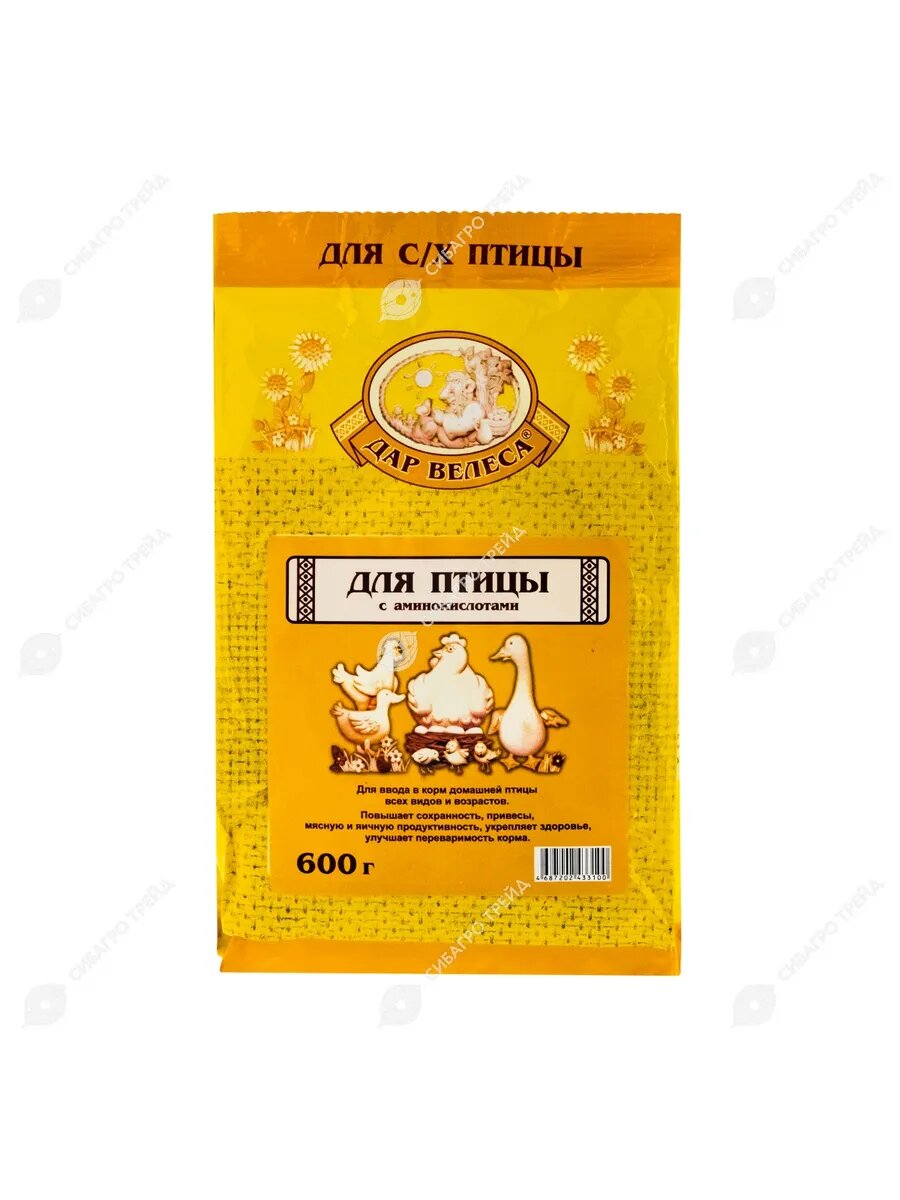 Кормовая добавка для всех видов птиц, 600 г