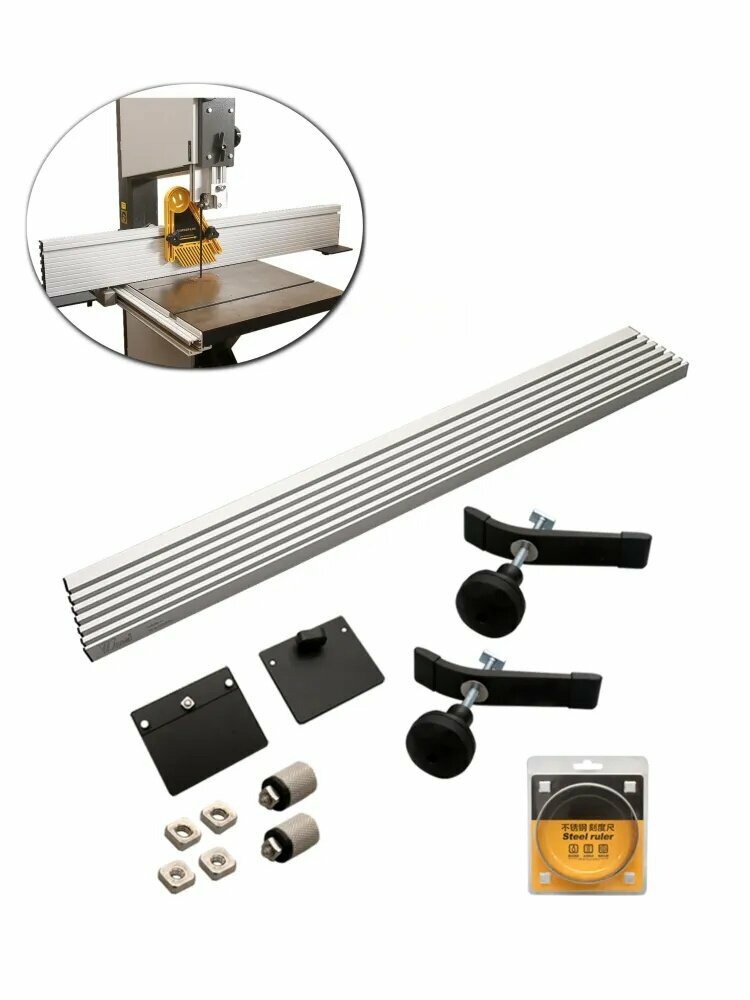 1 комплект упоров, подходит для настольных пил, ленточнопильных станков, фрезерных станков