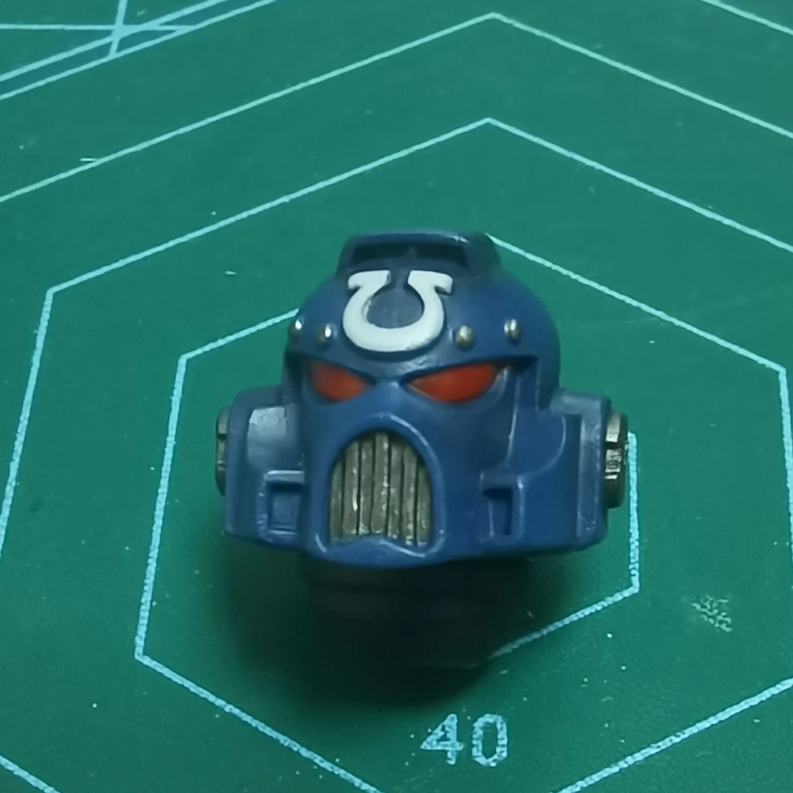 JOY TOY 1/18 Голова лепка Кровавые Ангелы Темно-синий, Part 5