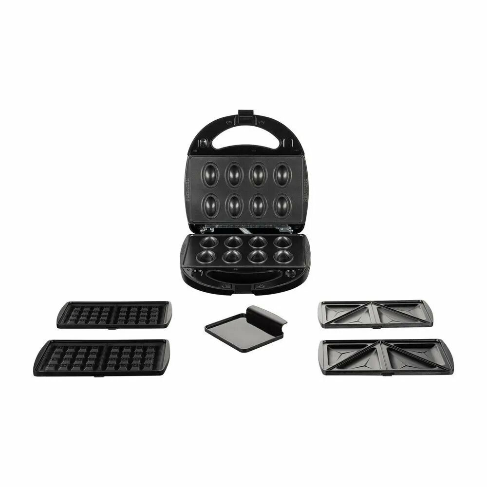 Мультипекарь MB1200 700 Вт, черный, серебристый