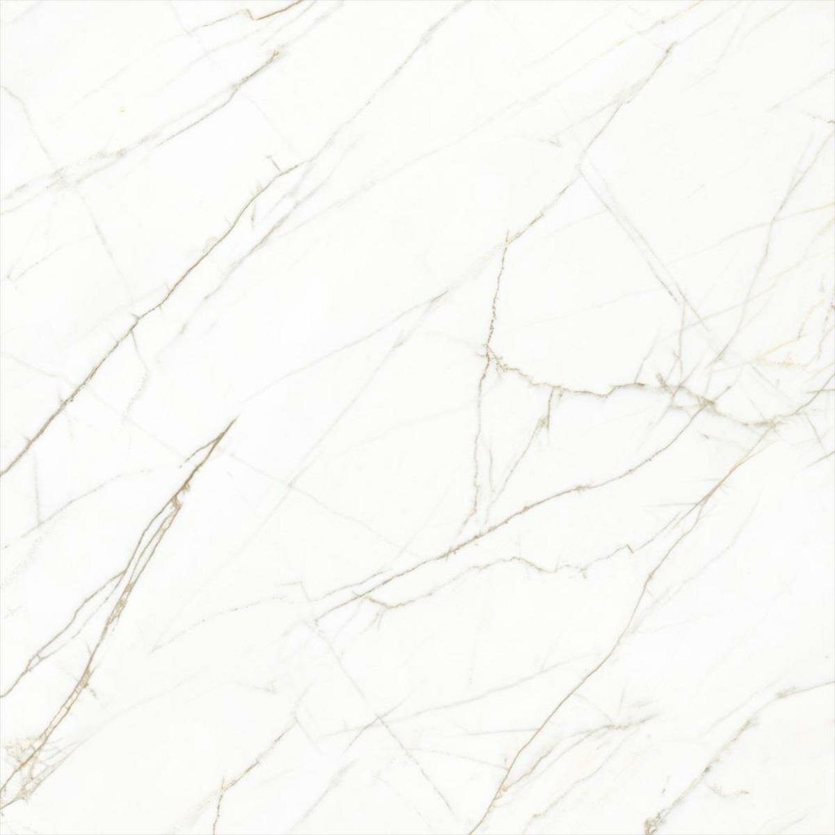 Керамогранит Planet Ceramics 80х80 UKP-520 80x80 Глянцевая Белый