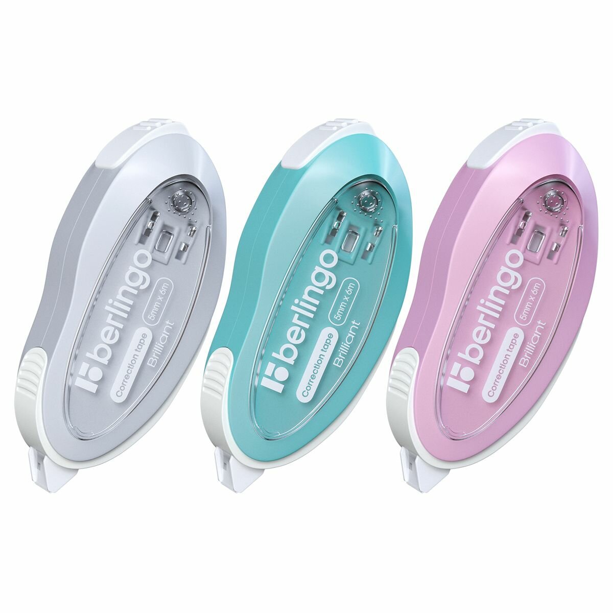 24 шт. Корректирующая лента Berlingo "Brilliant", 5мм*6м