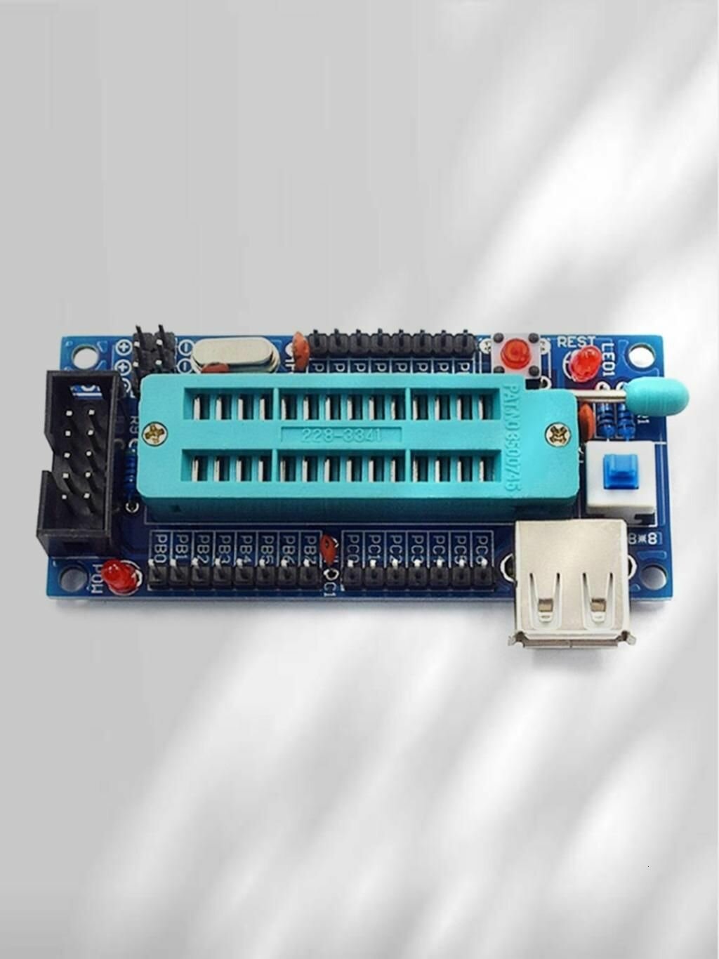 Плата разработки AVR ATmega8/48/88