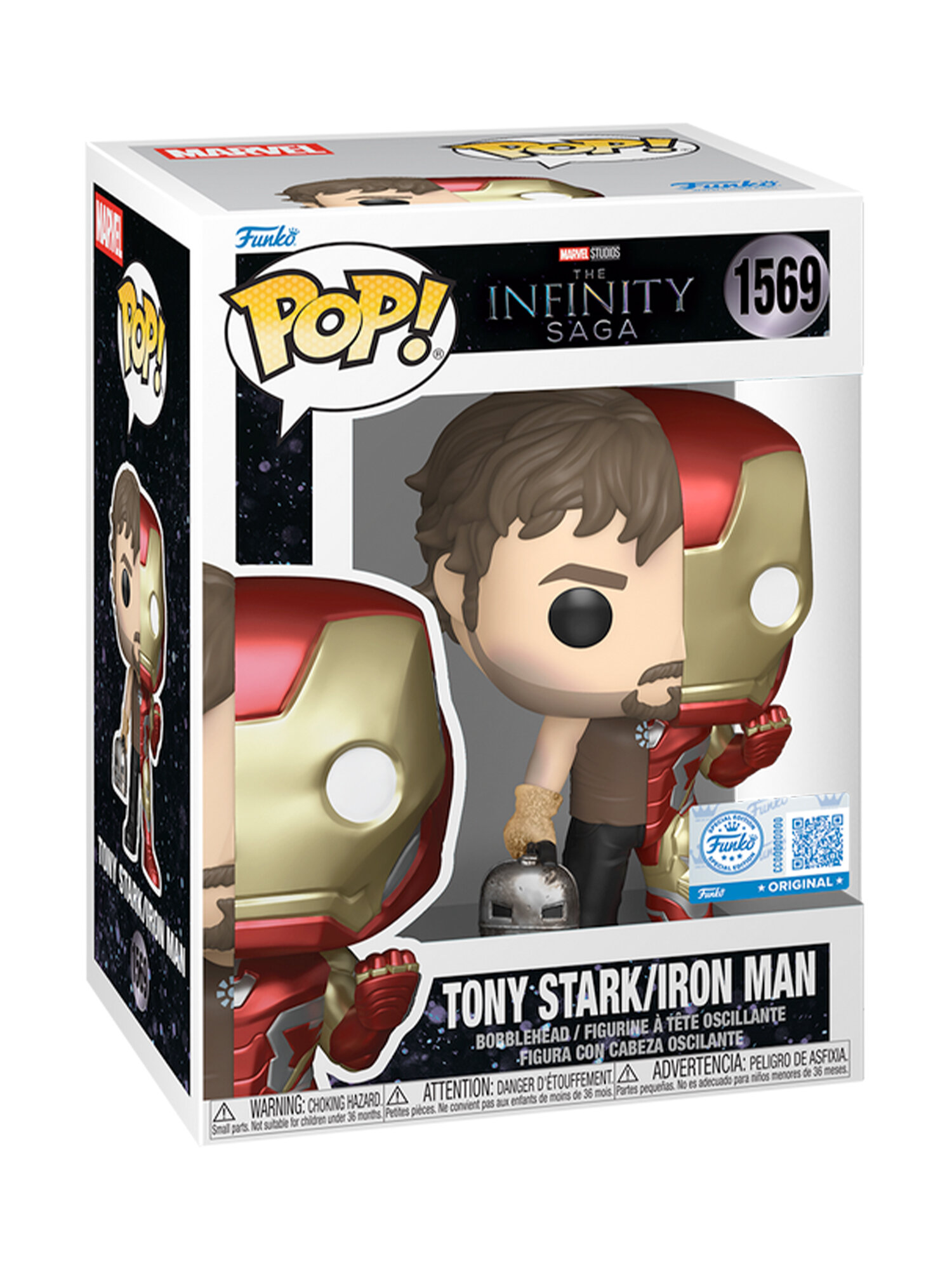 Фигурка Funko POP! Tony Stark/Iron Man (1569) Marvel The Infinity Saga