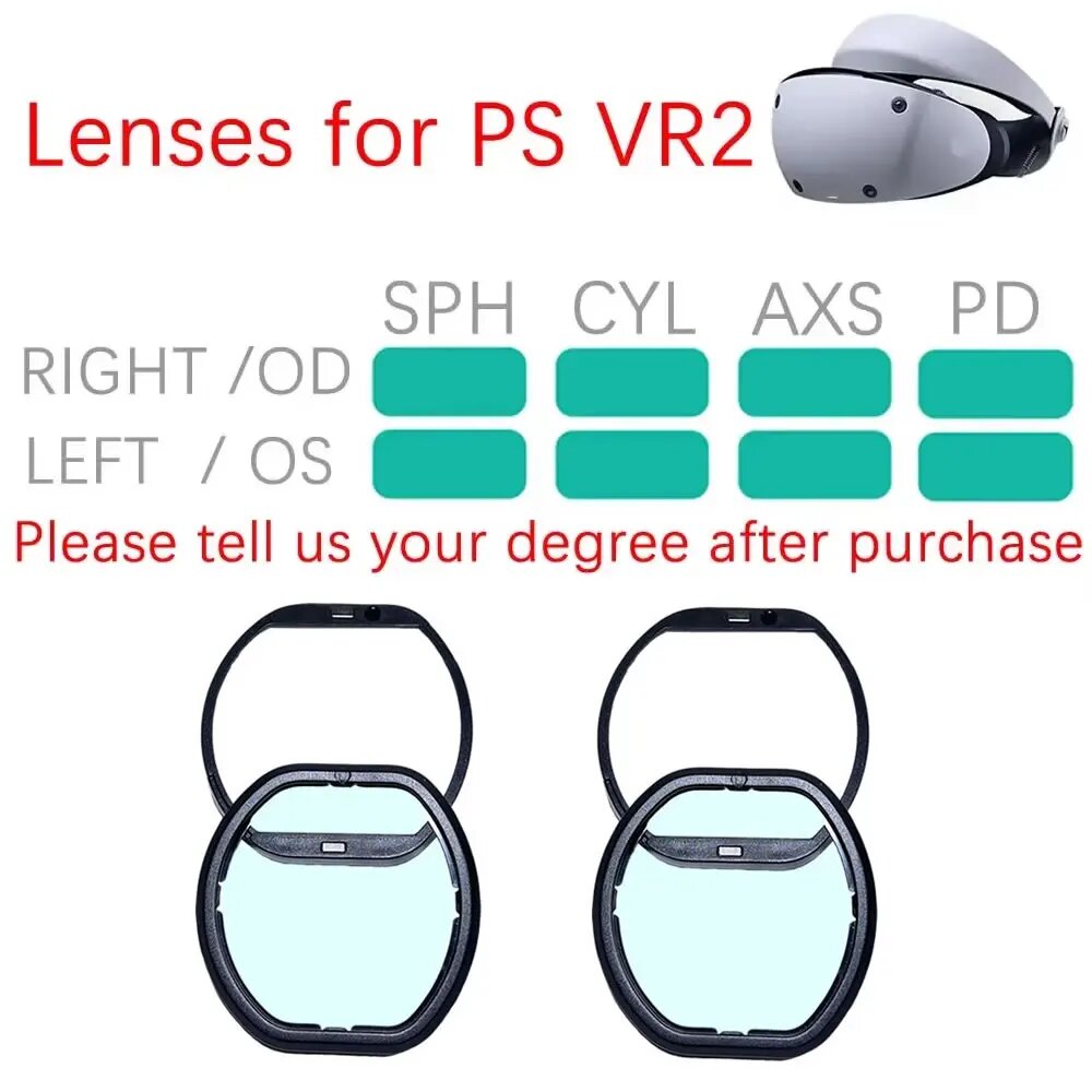 Линзы для Oculus Quest 2 Quest 3 UZCMVR for ps vr 2