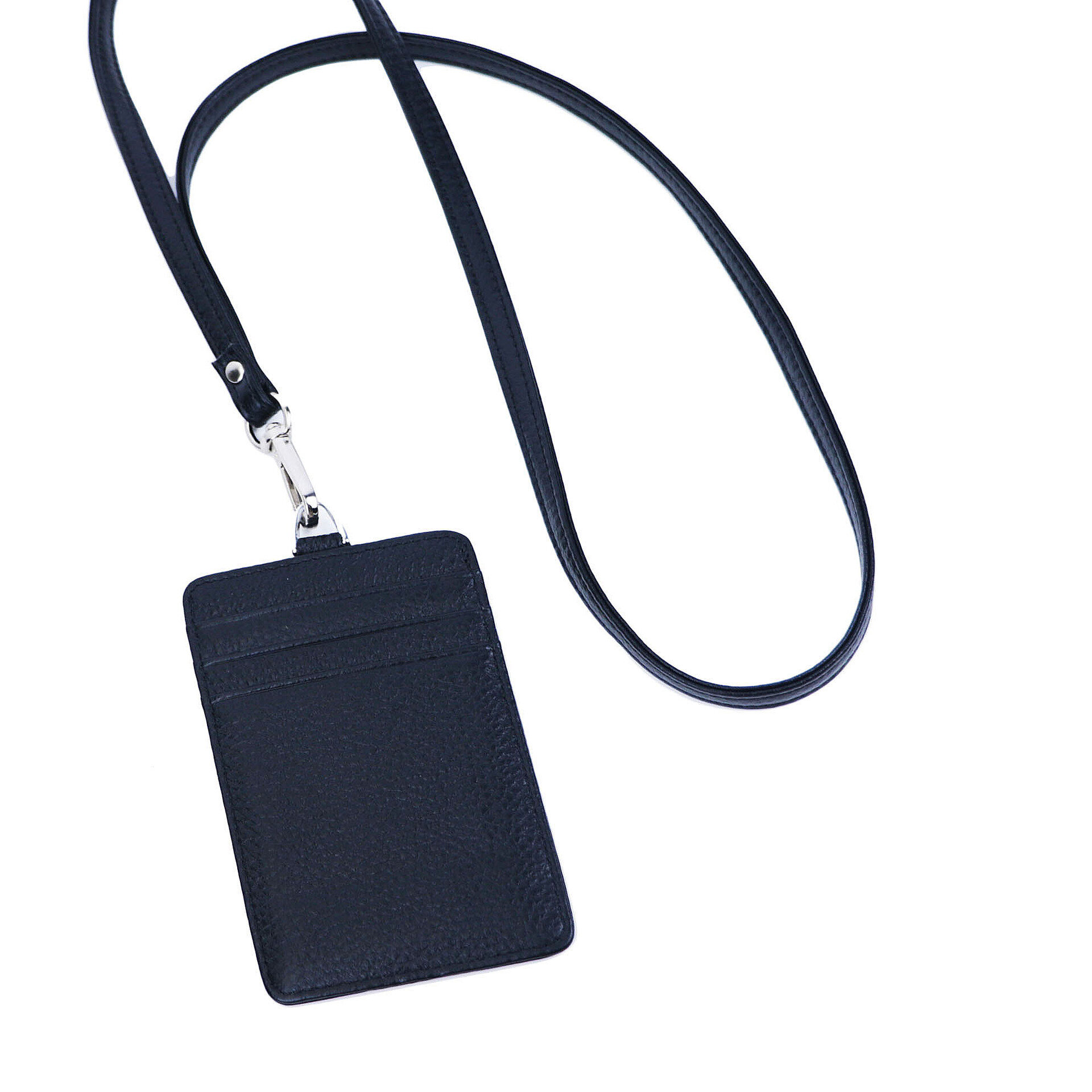 Кожаный шнурок для рабочего бейджа, держатель для удостоверения личности, модный бейдж, студенческий бейдж, карта питания, карта доступа на автобус, бейдж для сотрудника из натуральной кожи