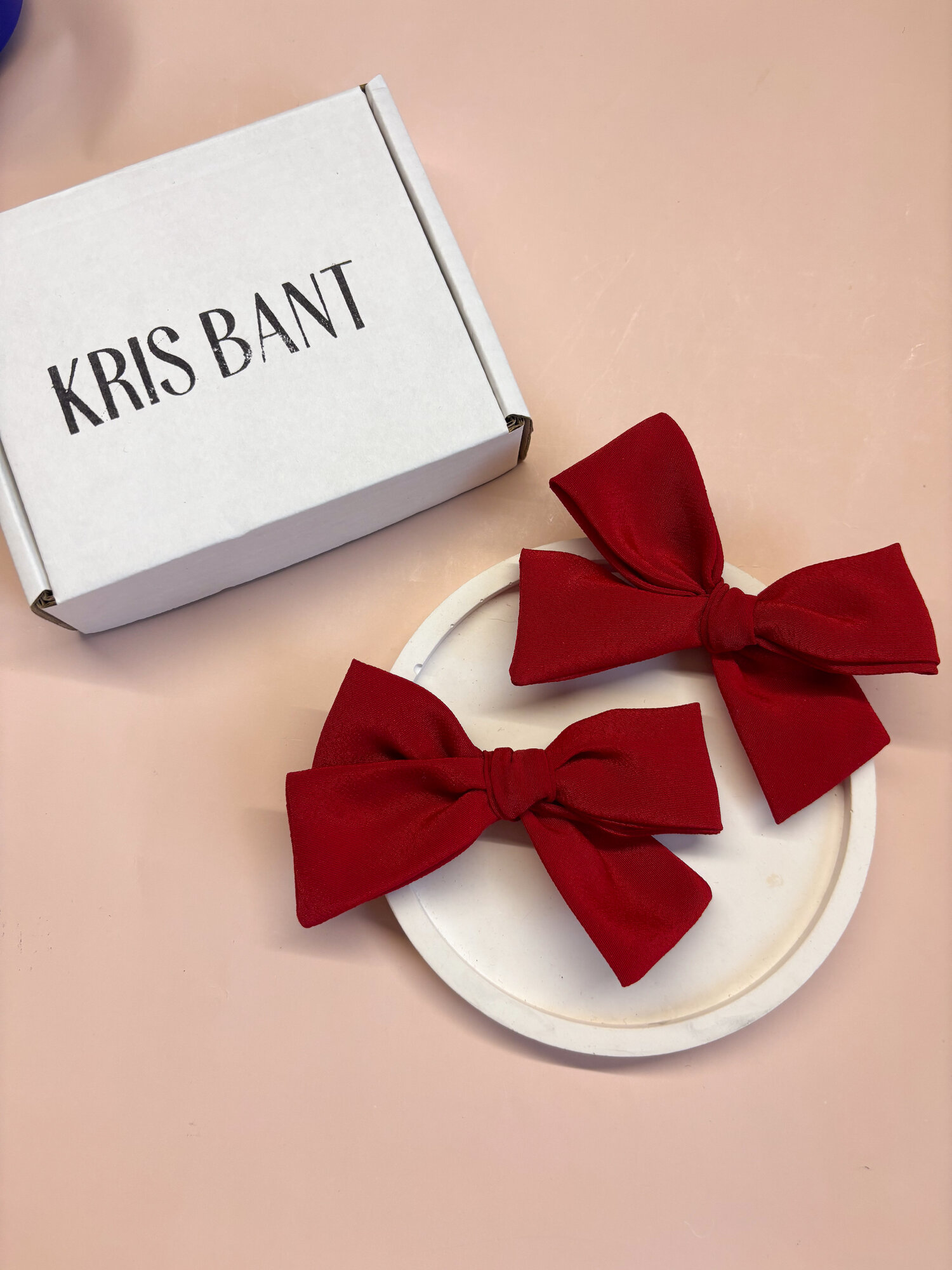 Заколки бантики детские для волос 2 штуки