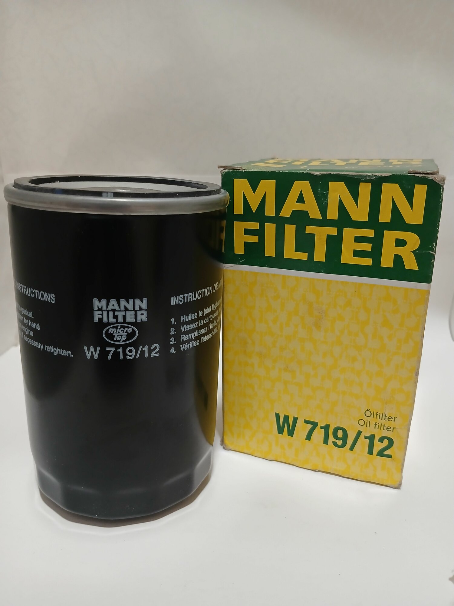 Фильтр масляный Mann W71912