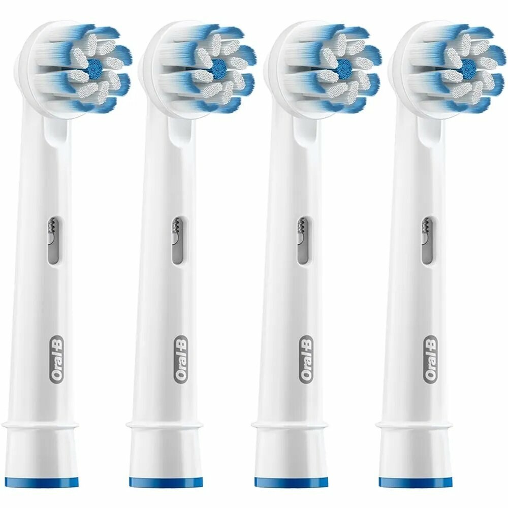 Сменные насадки для электрической зубной щетки Oral-B Sensitive Clean, 4 шт.