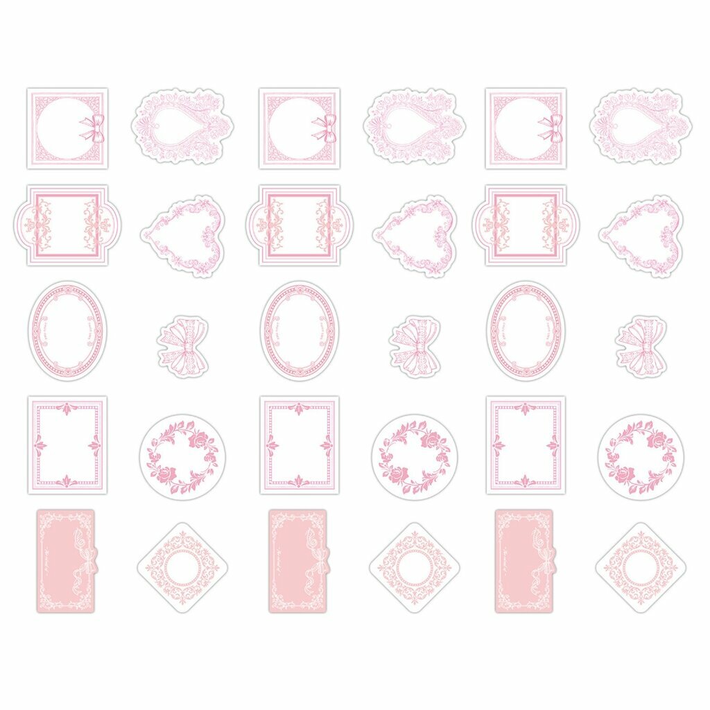 30 Листов Рамочки Для Блокнотов Ретро Блокнот Для Заметок Бумага Для Рукоделия Декоративная Бумага