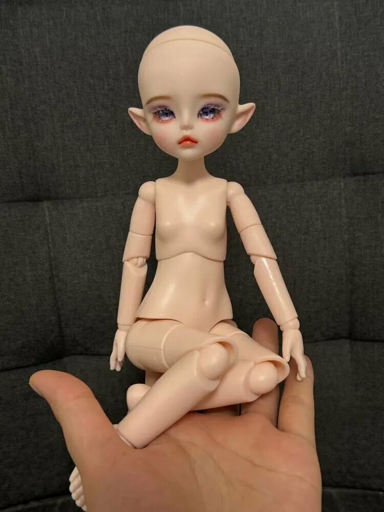 Макияж ручной работы 1 / 6 bjd куклы 28cm девушки подарочные игрушки