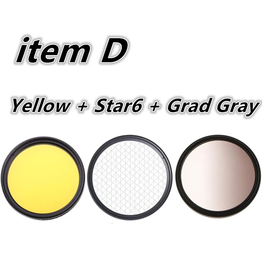 Комплект фильтров UV CPL FLD ES65B Байонетная бленда для объектива Canon RF 50mm f/1.8 STM на EOS R RP R3 R5 R6 II R7 R8 R10 ES-65B