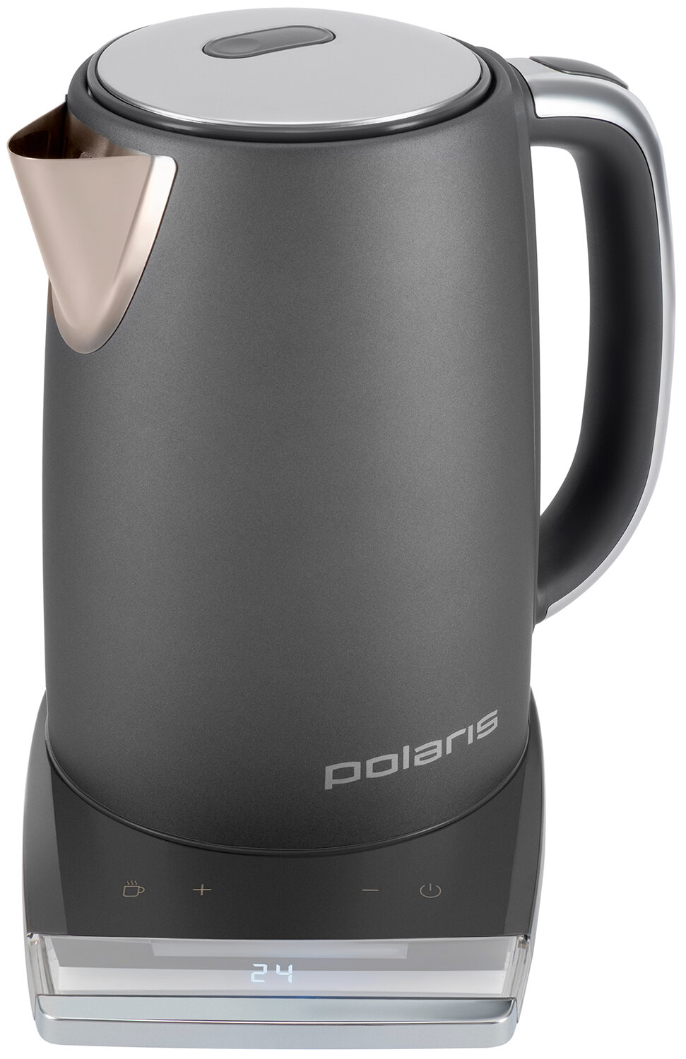 Чайник электрический Polaris PWK 1755CAD WIFI IQ Home, серый