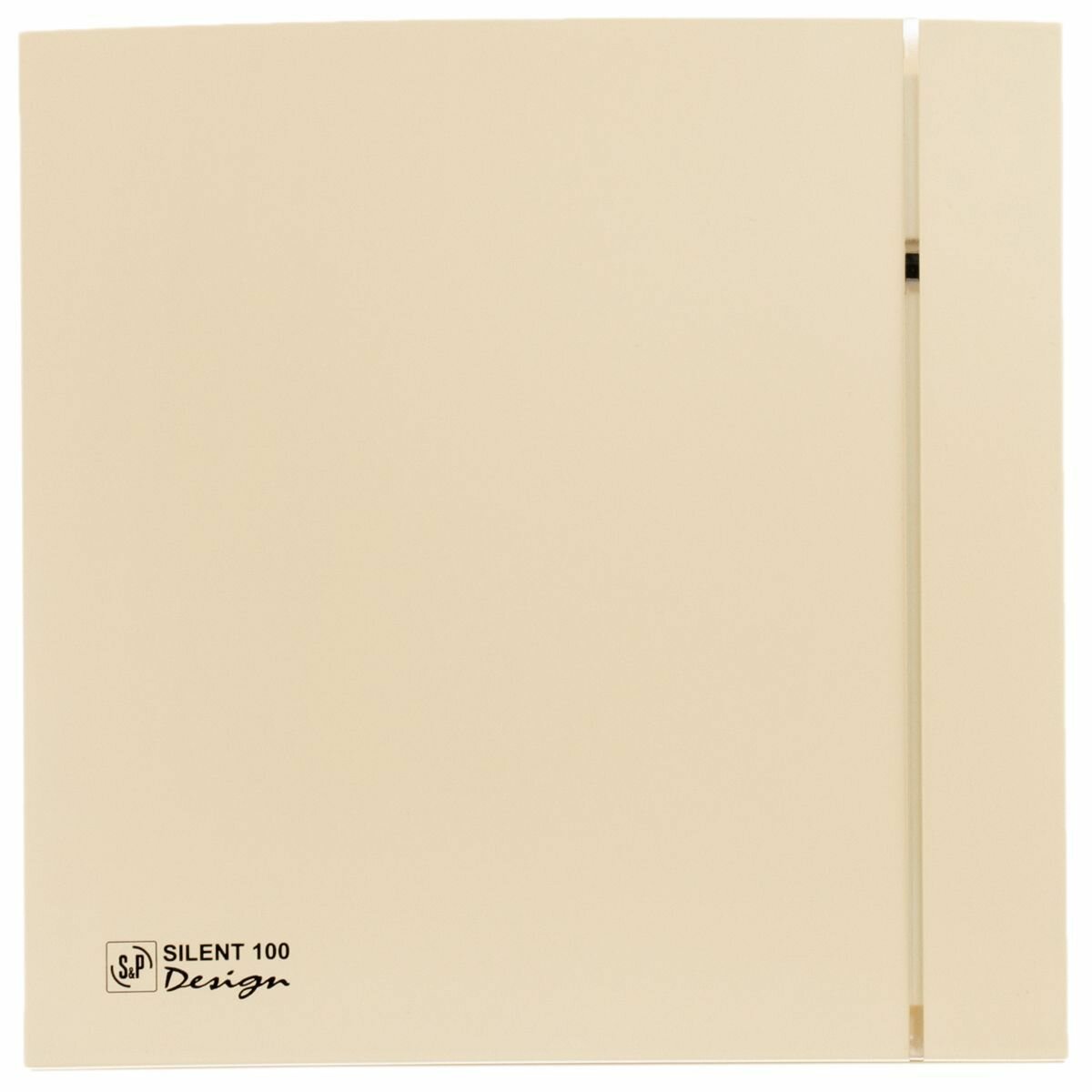 Вентилятор вытяжной Soler Palau SILENT-100 CZ IVORY DESIGN-4C, бесшумный, обратный клапан