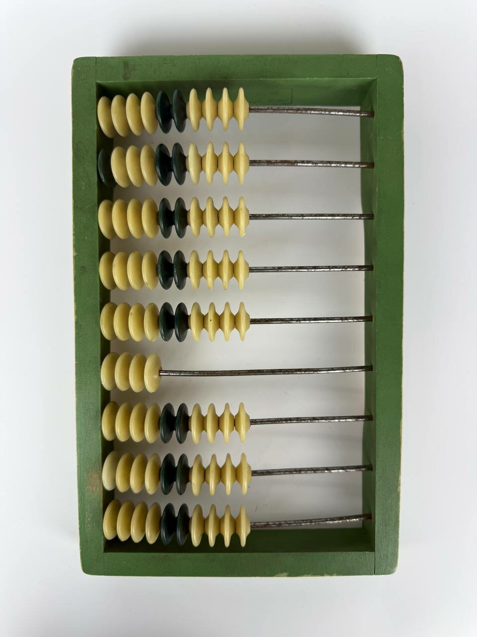 Небольшие деревянные счеты СССР, 20 х 32 см.