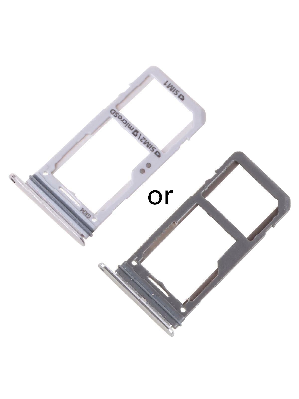 Лоток для SIM-карты SD Мобильного Телефона С Одним/ Двумя Слотами Для Galaxy S8 S8 Plus