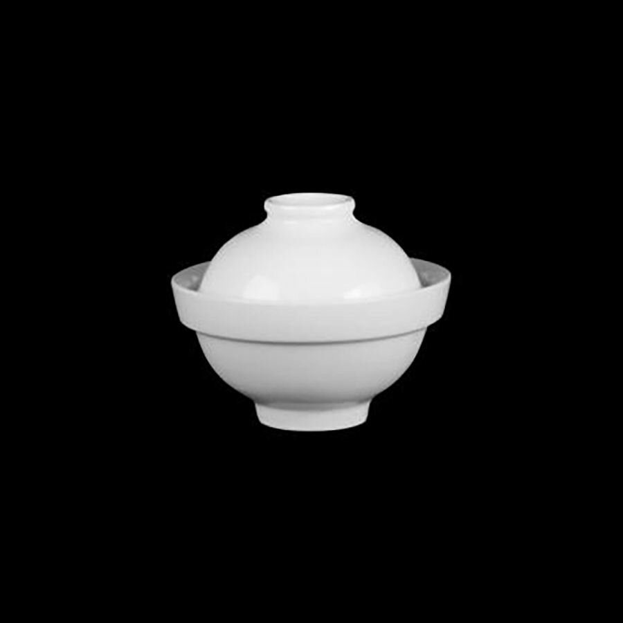 Мисосупница с крышкой Chan Wave Classic, фарфор, 300 мл