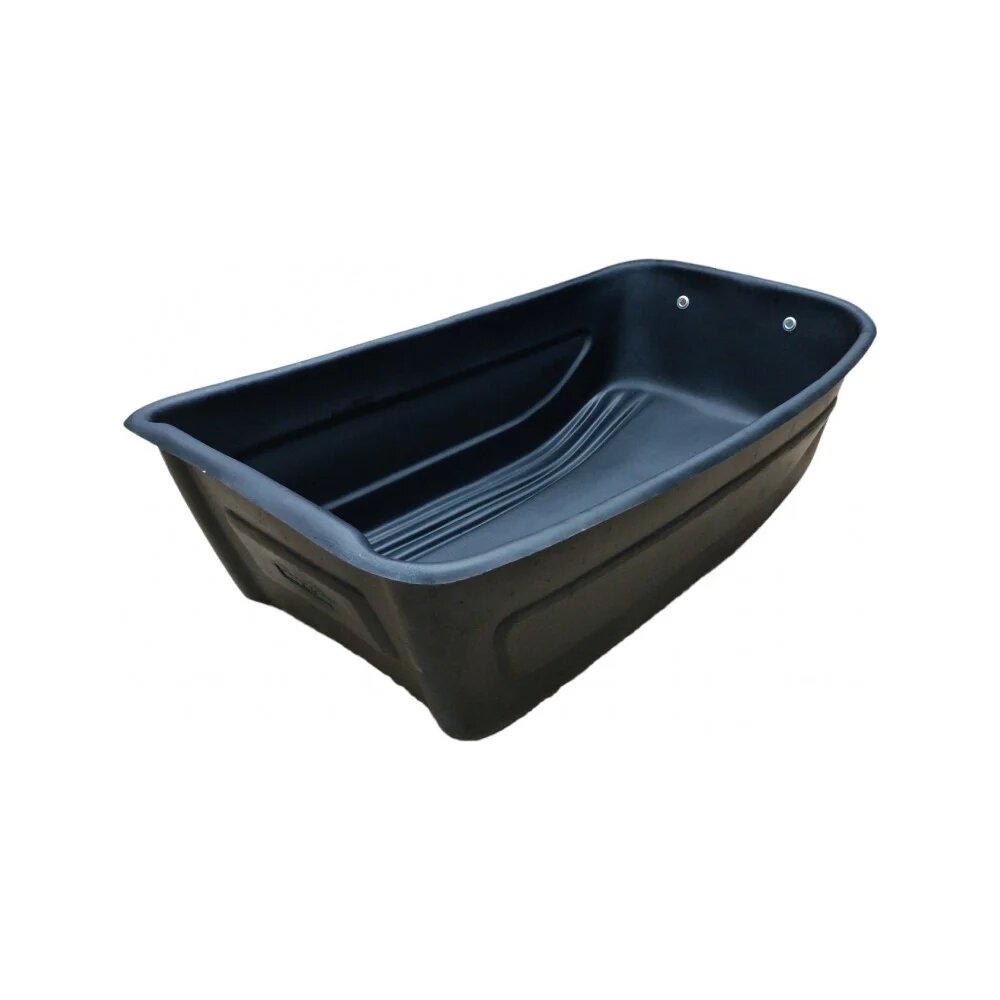 Сани-волокуши лето п/эт 100x52x26см, с люверсами, черные 22942