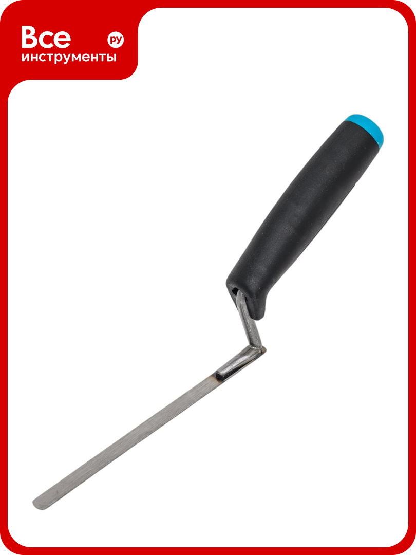 Кельма для швов BIHUI 10 мм, BTCHT10 – кельма каменщика с полотном из нержавеющей стали и двухкомпонентной рукоятью