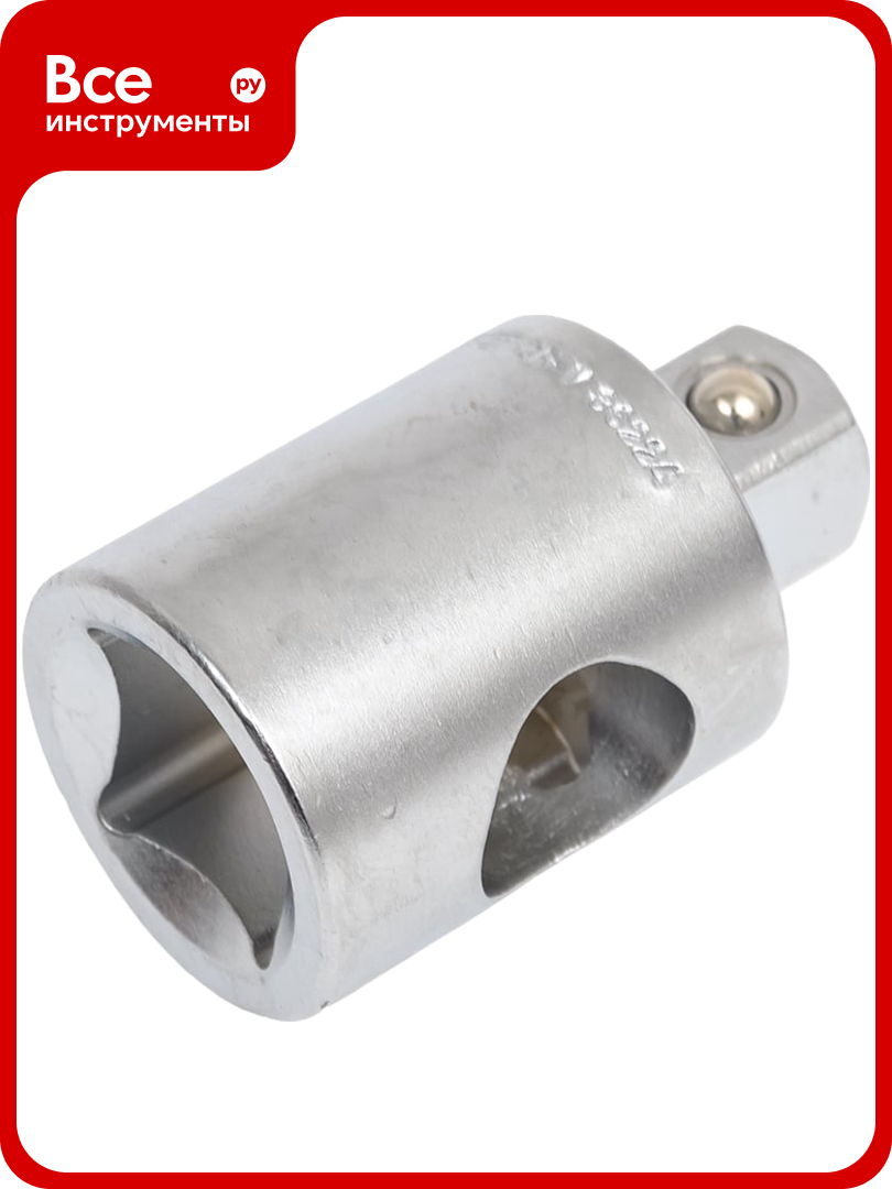 Адаптер Aist с 1/2"(F) на 3/8"(M) матовый 36224A-M 00-00024665 из сплава CrV для гидравлического инструмента