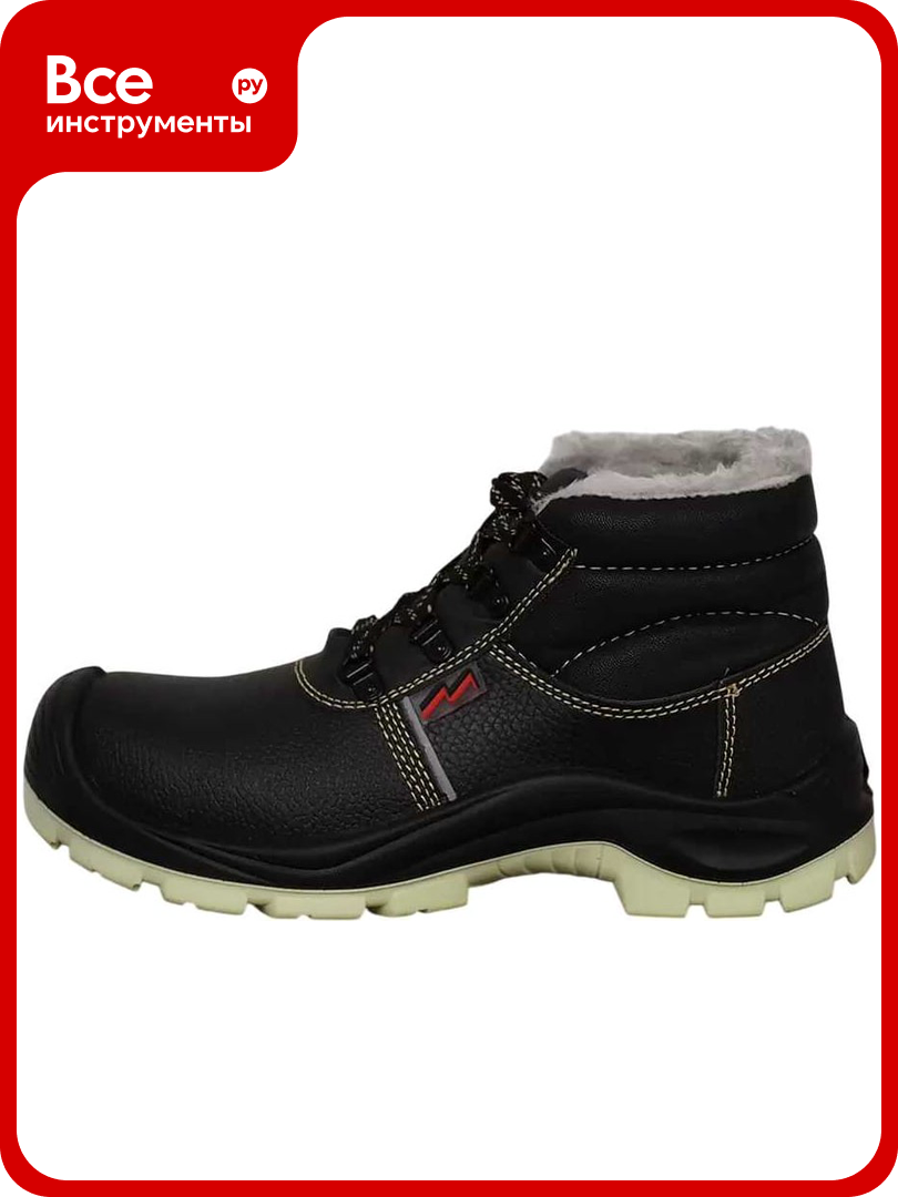 Ботинки утепленные рабочие черные комбинированные Текстиль Механика TMS227W, размер 43 А4540