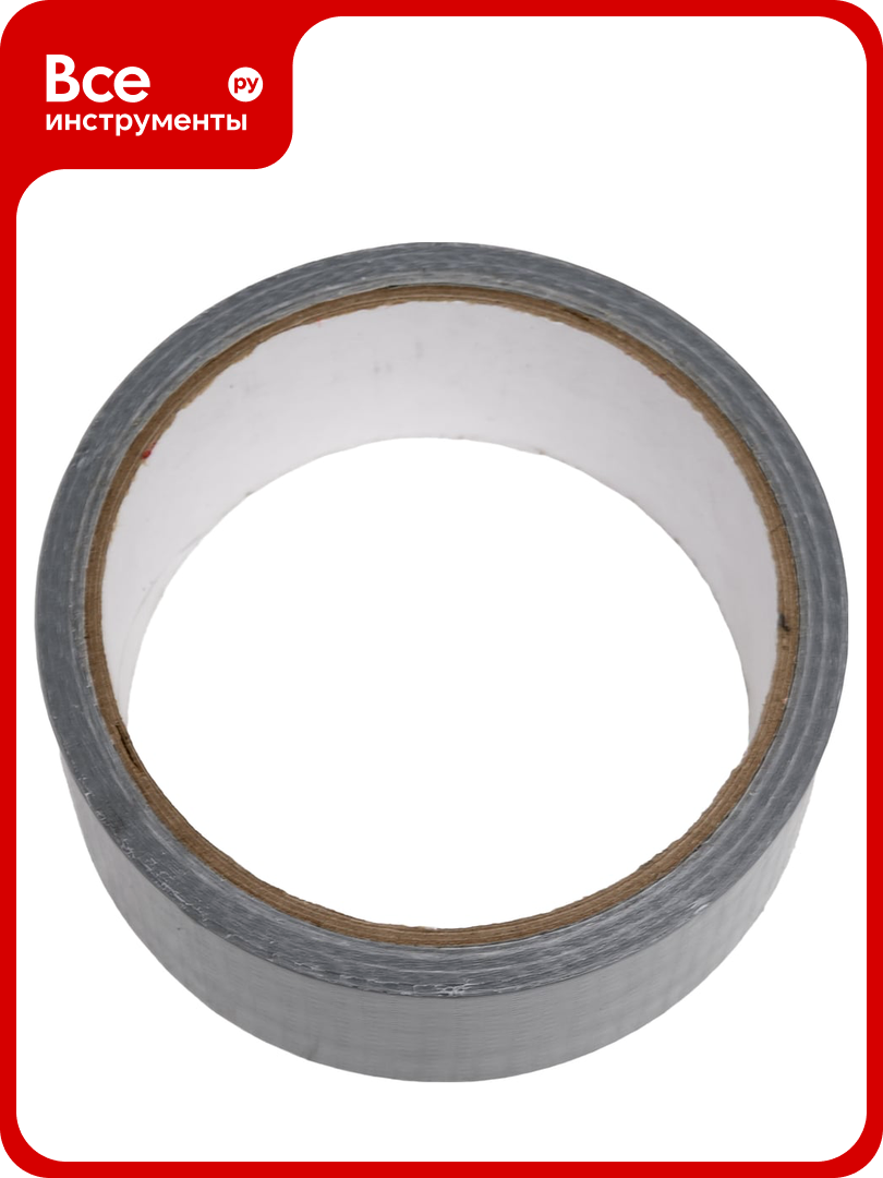 Лента клейкая армированная влагостойкая УправДом на тканевой основе серая 4100016167