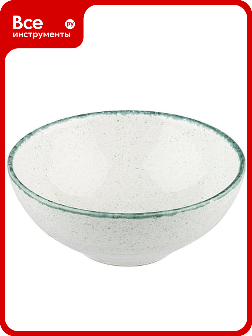 Салатник Борисовская керамика 0,4 л, Удачный, малый, варадеро 106795, керамический круглый салатник с рисунком полосы