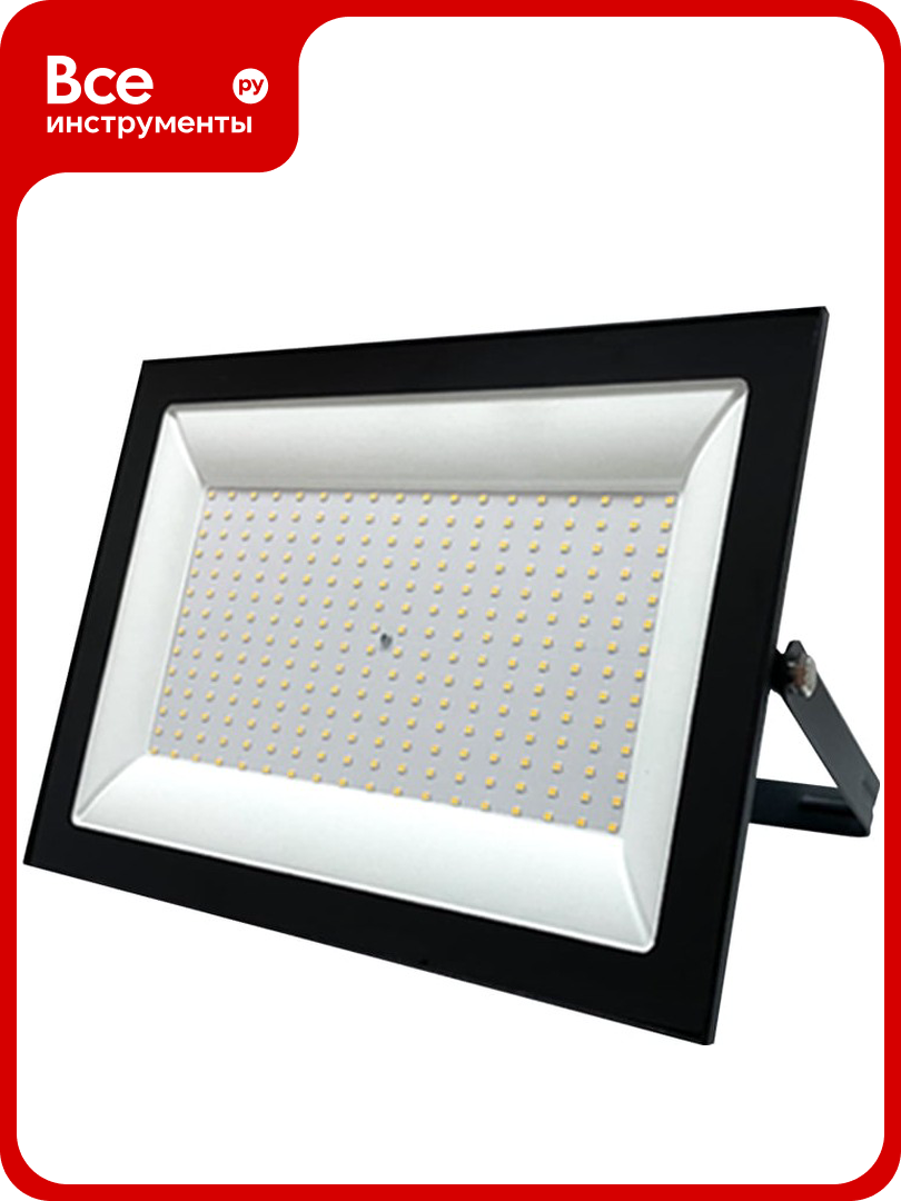 Прожектор FLLED LightPAD 200W Black 2700К 20000Лм 200Вт AC220240В 330x240x30мм 1510г 616241