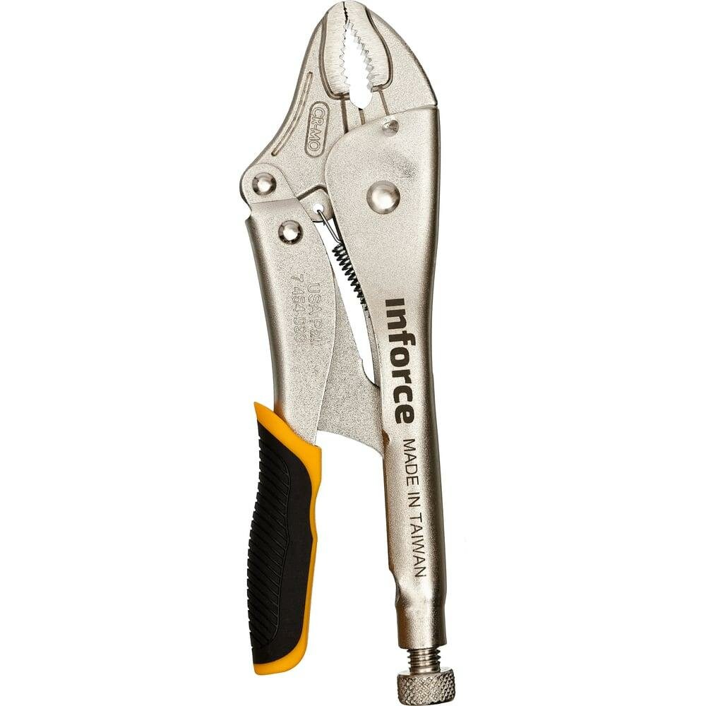 Зажимные клещи 250мм Inforce 06-03-02