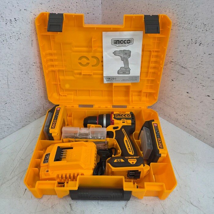 Шуруповерт INGCO CIDLI20608