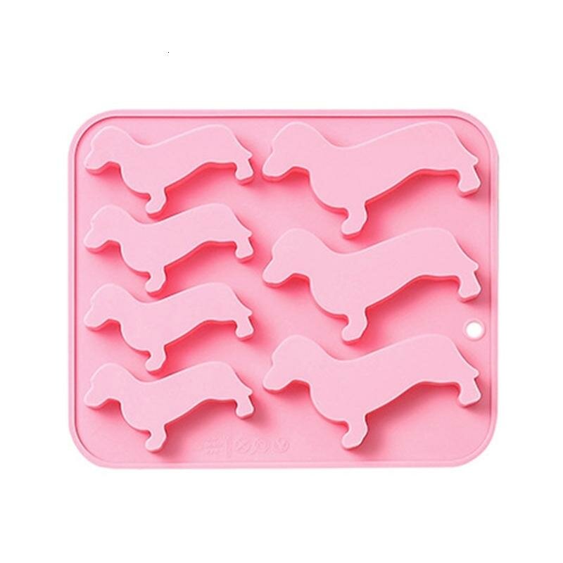 Силиконовая форма «Сосиски в тесте», Розовый