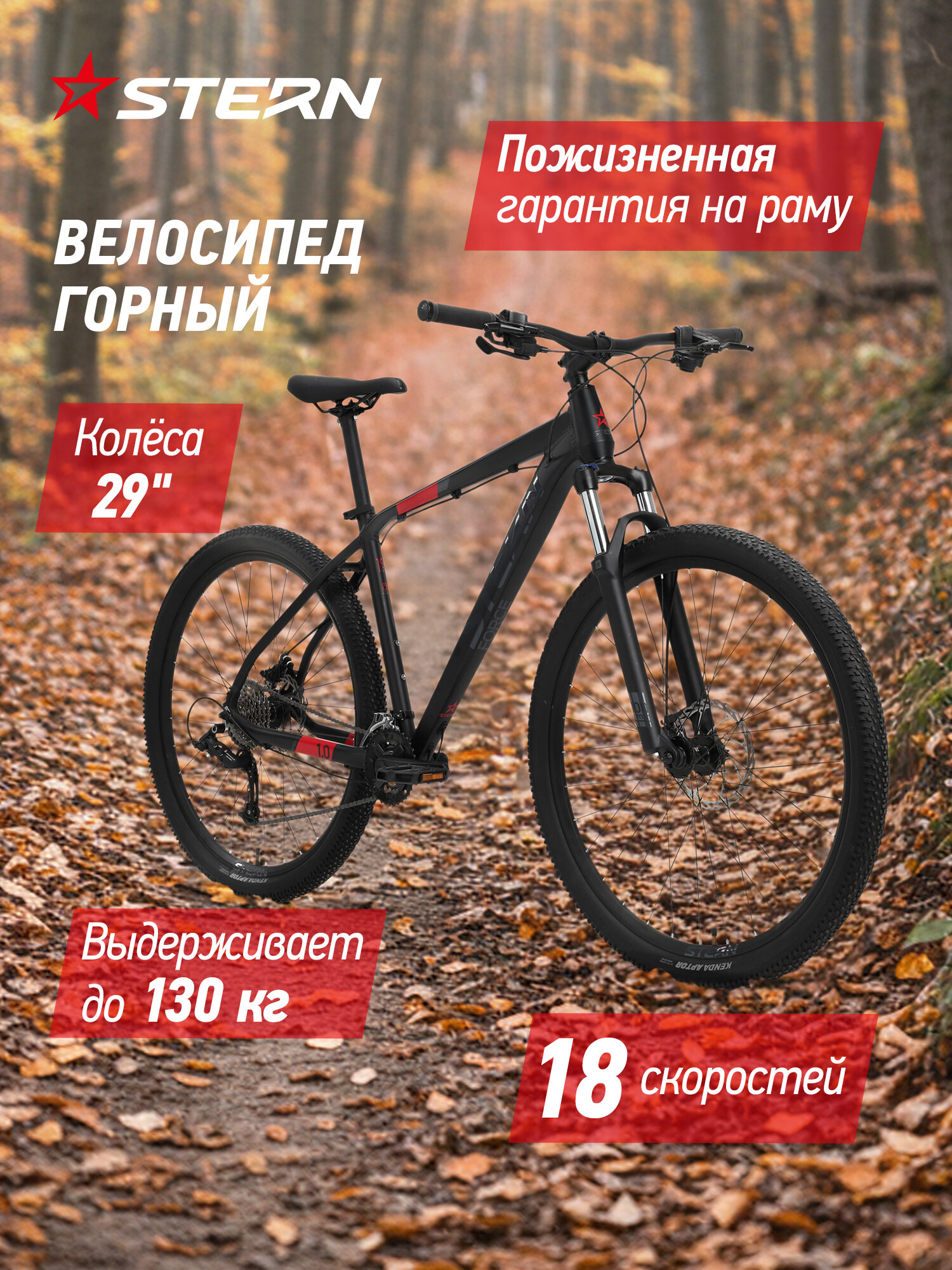 Велосипед горный Stern Force 1.0 29"