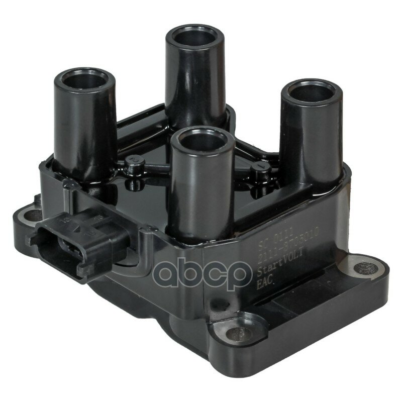 Катушка зажигания для ВАЗ 2110-15, 1118 Калина, 2170 Приора 8кл. (Модуль с колодкой на 3 клем.) STARTVOLT арт.