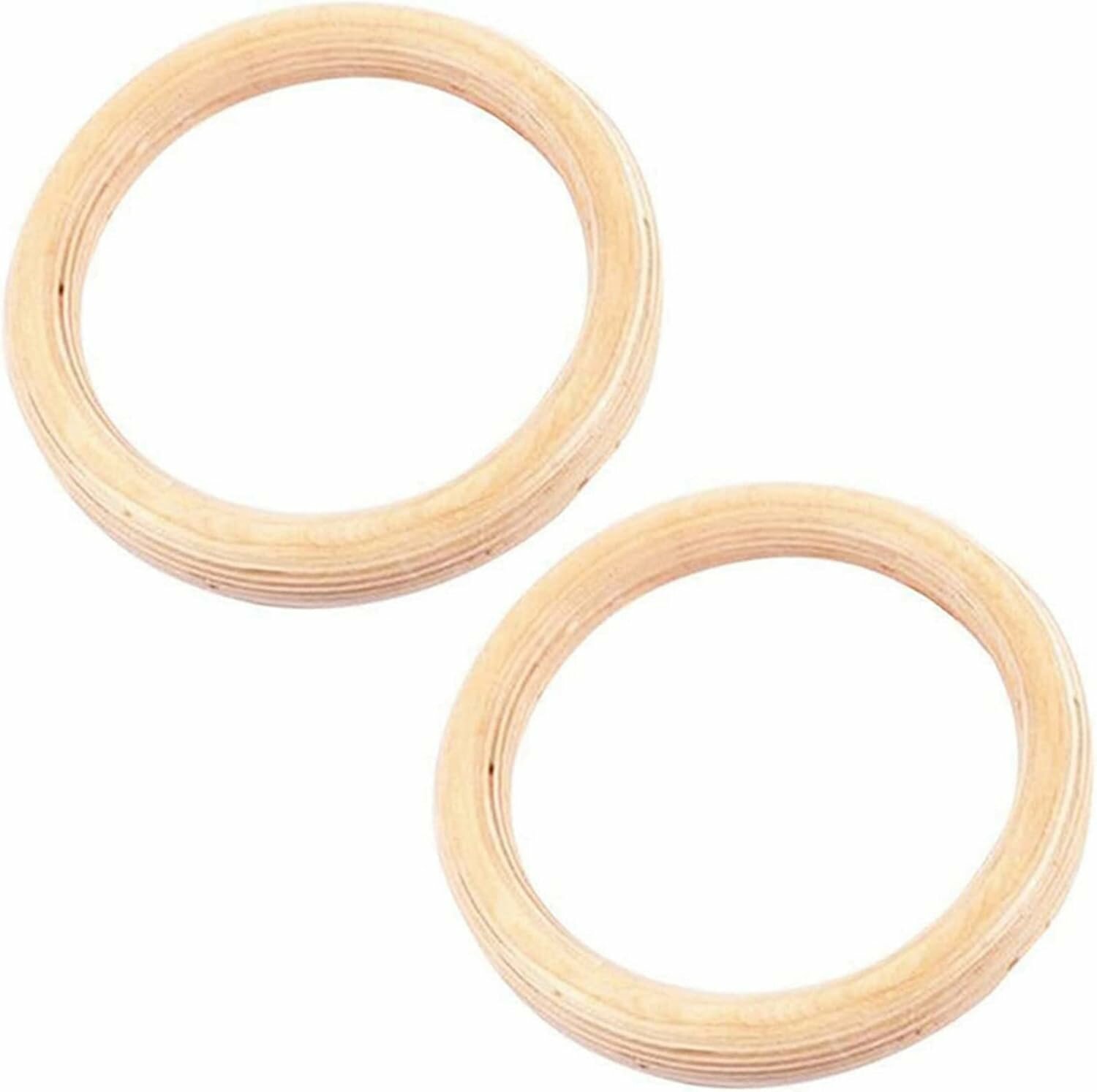 Фитнес Кольца: Деревянные Из Березы 32мм - Высокая Прочность Для Домашних Тренировок, Эргономичный Хват Для Упражнений На Все Тело, Компактный Тренажер Для Апартаментов И Зал