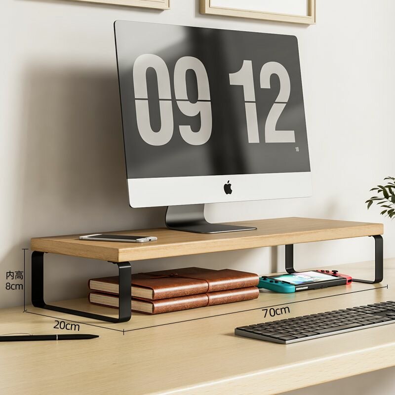 IKEA Полка Настольная Прямая, 70х20х9.5 см, 1 шт.